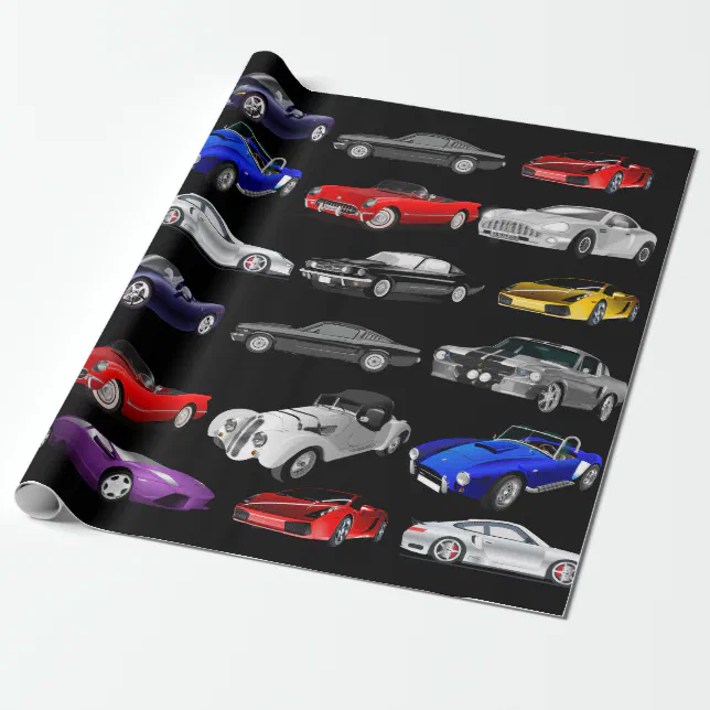 Cars, Cars & Cars Wrapping Paper | Zazzle
