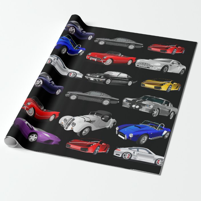 Cars, Cars & Cars Wrapping Paper | Zazzle.com