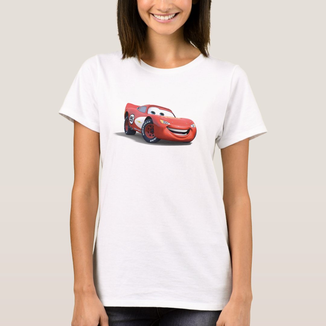 Cars Lightning McQueen Disney T-Shirt | Zazzle