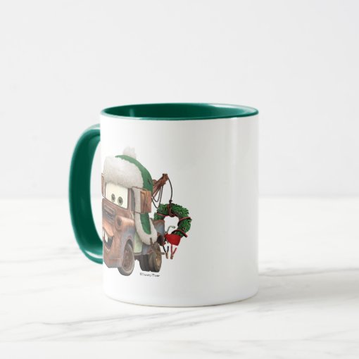 Cars | Mater In Winter Gear Mug | Zazzle