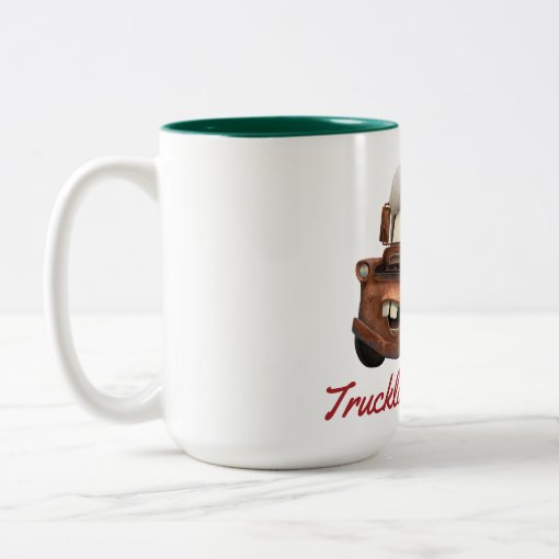 Cars | Mater In Winter Gear Two-Tone Coffee Mug | Zazzle