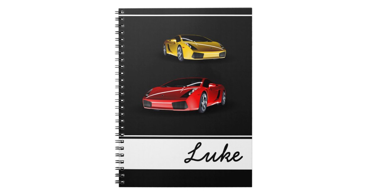 Cars Photo Notebook | Zazzle