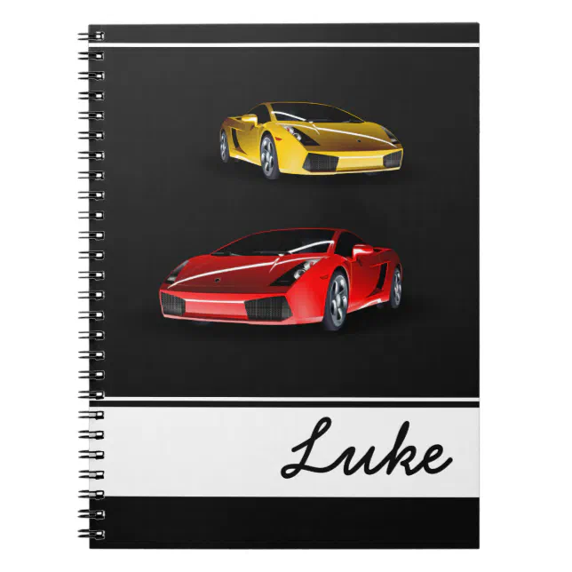 Cars Photo Notebook | Zazzle