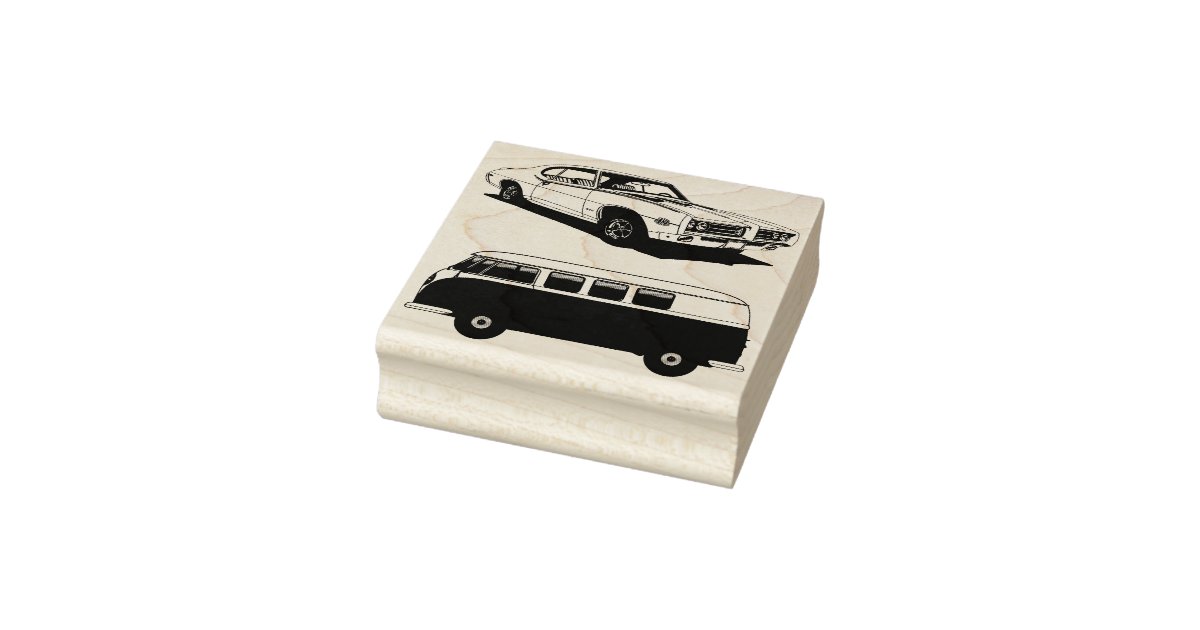 Cars rubber stamp | Zazzle