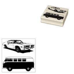 Cars rubber stamp | Zazzle