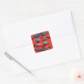 Cars Square Sticker | Zazzle