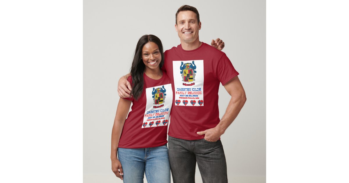 Carsten Kilde Family Reunion T-Shirt | Zazzle