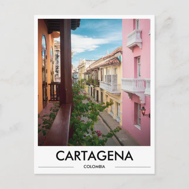 Cartagena Colombia Photo Postcard | Zazzle