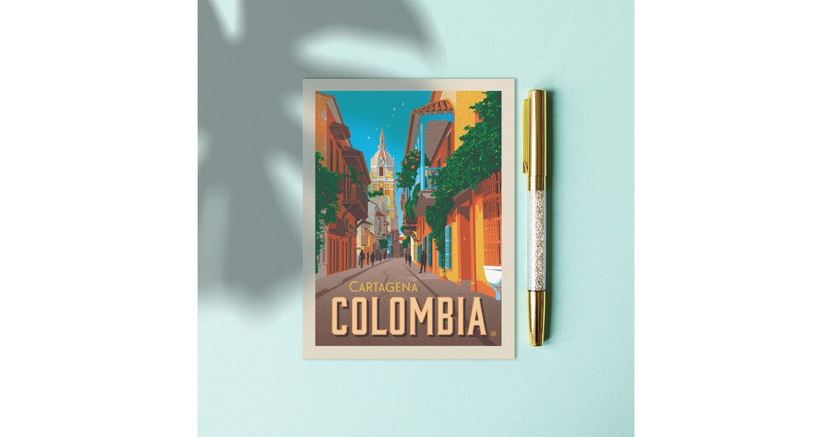 Cartagena, Colombia Postcard | Zazzle