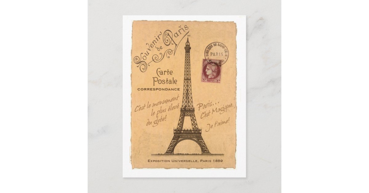 Carte Postale post card | Zazzle