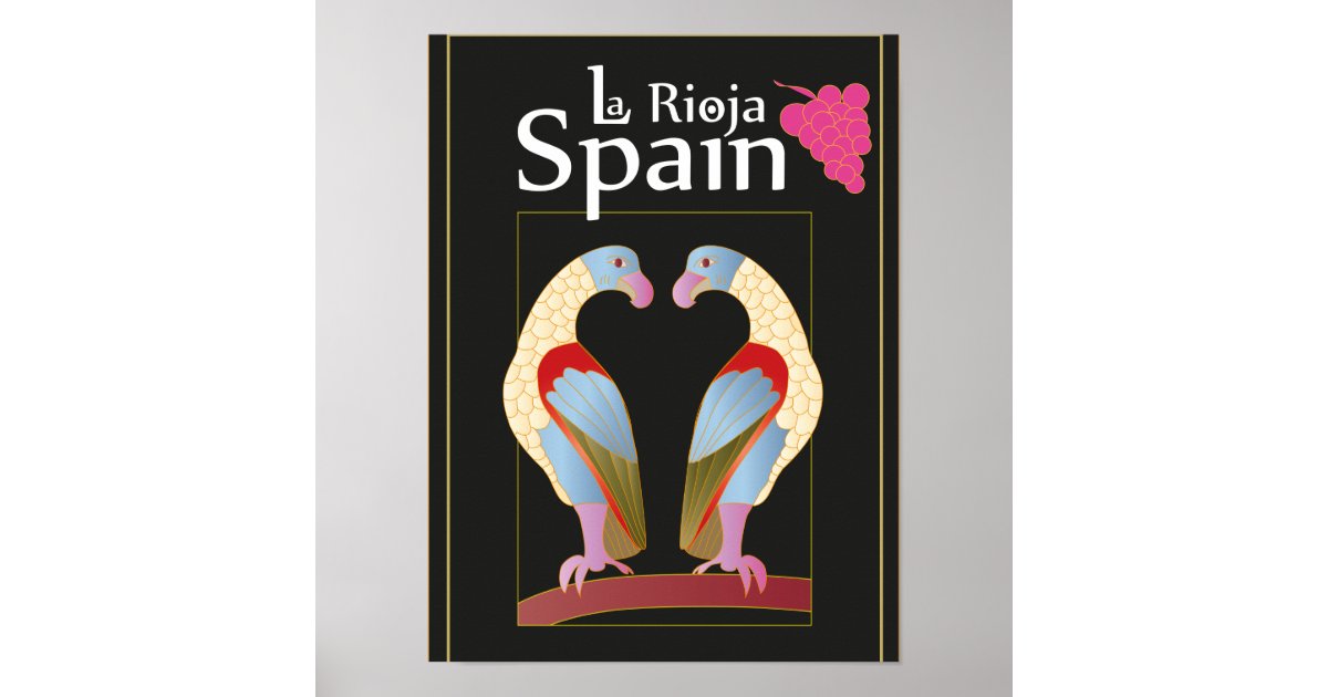 Cartel La Rioja Poster | Zazzle