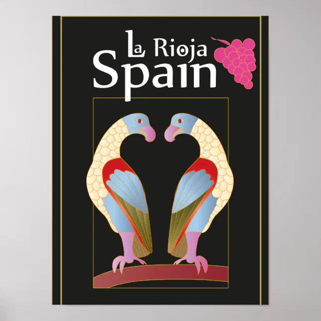 Cartel La Rioja Poster | Zazzle