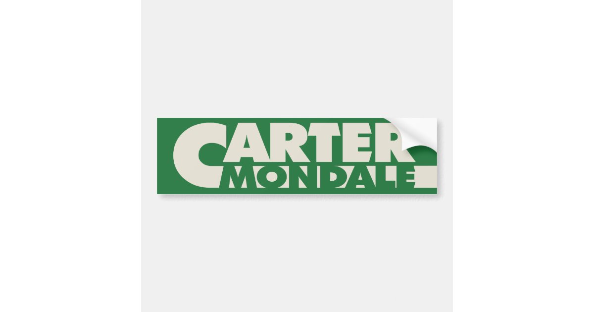 Carter 1976 Bumper Sticker | Zazzle