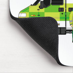 Cartoon Ambulance and EMT's Mouse Pad | Zazzle