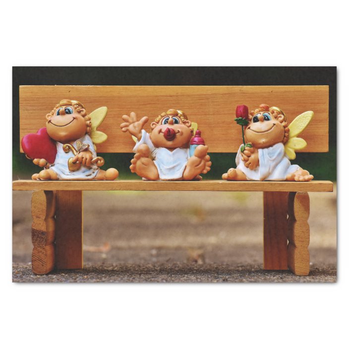 cartoon angels tissue paper | Zazzle.com