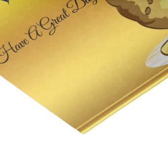 Cartoon character potato with green hair tissue paper | Zazzle