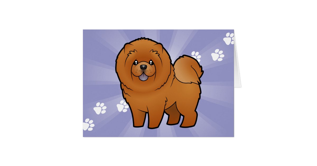 Cartoon Chow Chow | Zazzle