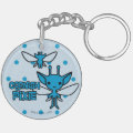 Cartoon Cornish Pixie Character Art Keychain | Zazzle