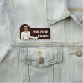 Cartoon drawn usher name tag | Zazzle