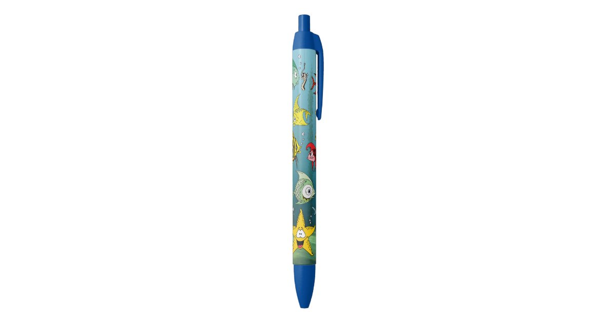 Cartoon Fish Underwater Pen | Zazzle