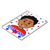 Cartoon Future Leader Image Notebook | Zazzle
