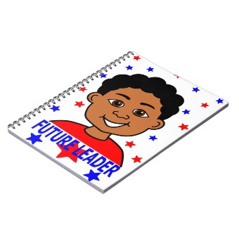 Cartoon Future Leader Image Notebook | Zazzle
