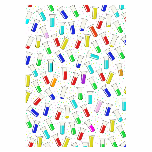 Cartoon glass test tubes cutout | Zazzle
