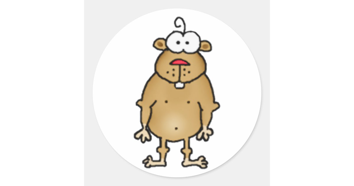 Cartoon Gopher Stickers | Zazzle