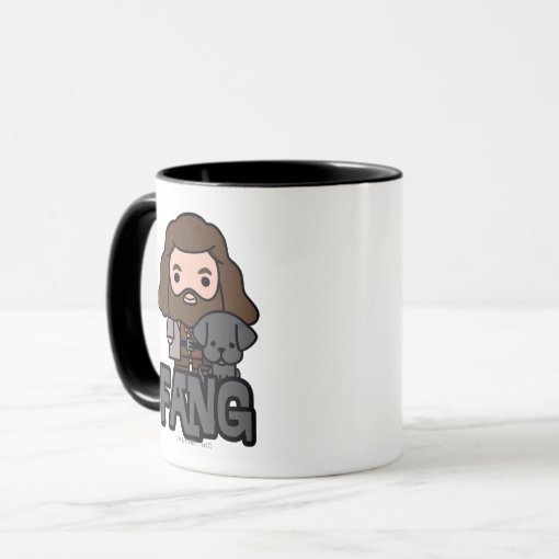 Cartoon Hagrid and Fang Character Art Mug | Zazzle