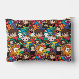 Cartoon Harry Potter Character Toss Pattern Accessory Pouch | Zazzle