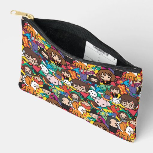 Cartoon Harry Potter Character Toss Pattern Accessory Pouch | Zazzle