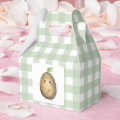 Cartoon Little spud Baby Shower Favor Boxes | Zazzle