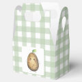 Cartoon Little spud Baby Shower Favor Boxes | Zazzle