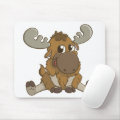 Cartoon Moose Mouse Pad | Zazzle