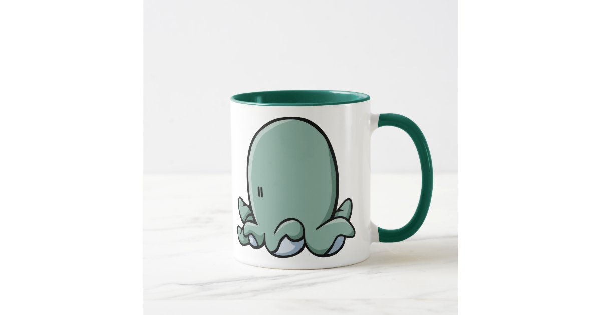 Cartoon Octopus Mug | Zazzle