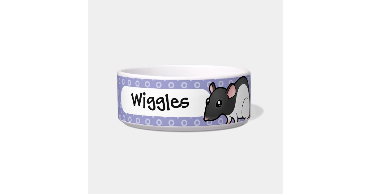 Cartoon Rat Bowl | Zazzle
