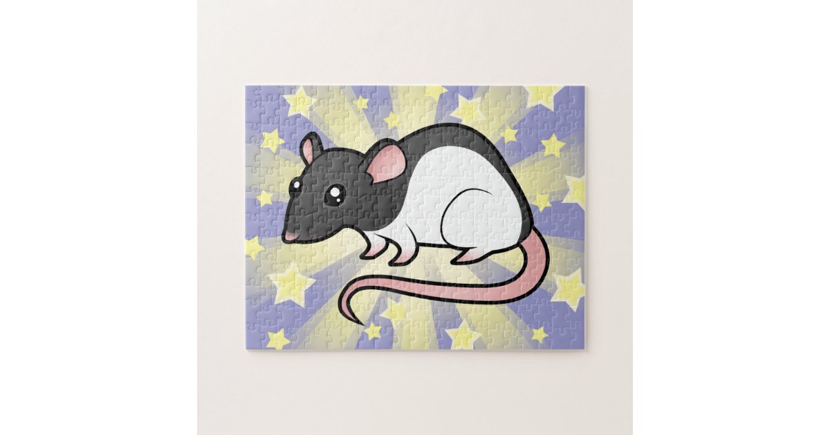 Cartoon Rat Jigsaw Puzzle | Zazzle