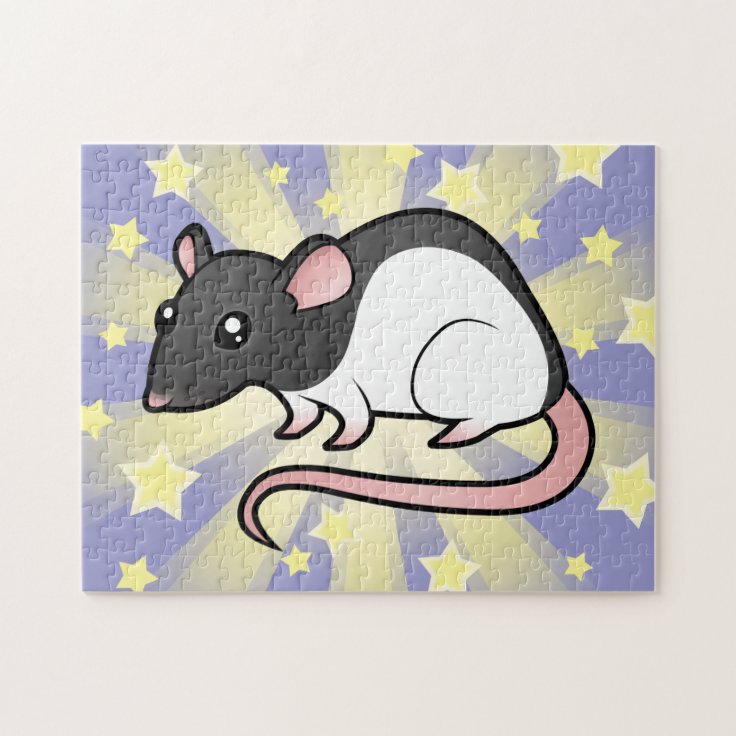 Cartoon Rat Jigsaw Puzzle | Zazzle