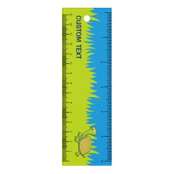 Cartoon Turtle 6 inch Ruler | Zazzle