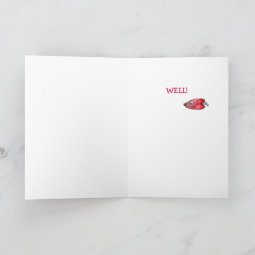 Cartoon Wishing Get Well Card | Zazzle