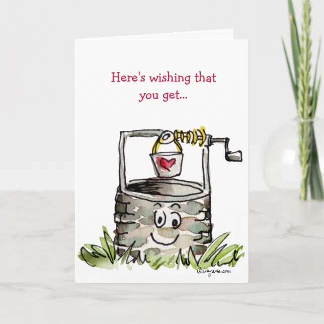 Cartoon Wishing Get Well Card | Zazzle