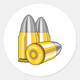 Bullet Stickers | Zazzle