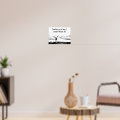 Cartwheel with Inspirational Quote | Poster | Zazzle