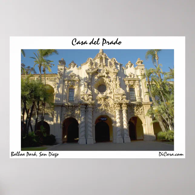 Casa del Prado Poster | Zazzle