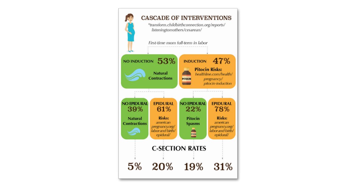 Cascade of Interventions Customizable Handout Card | Zazzle