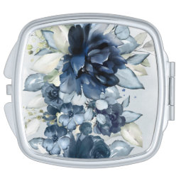 Cascading Roses Wedding Compact Mirror | Zazzle