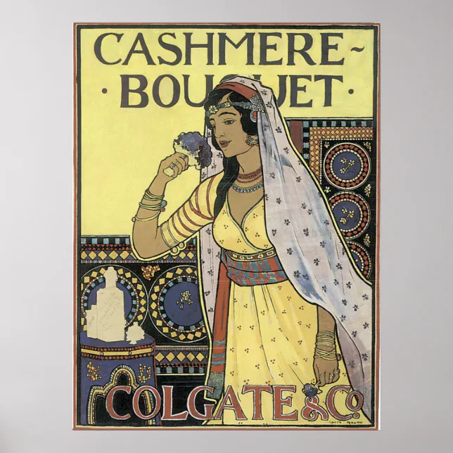 Cashmere Bouquet Poster | Zazzle