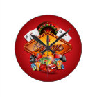 Casino Roulette Wall Clock | Zazzle.com