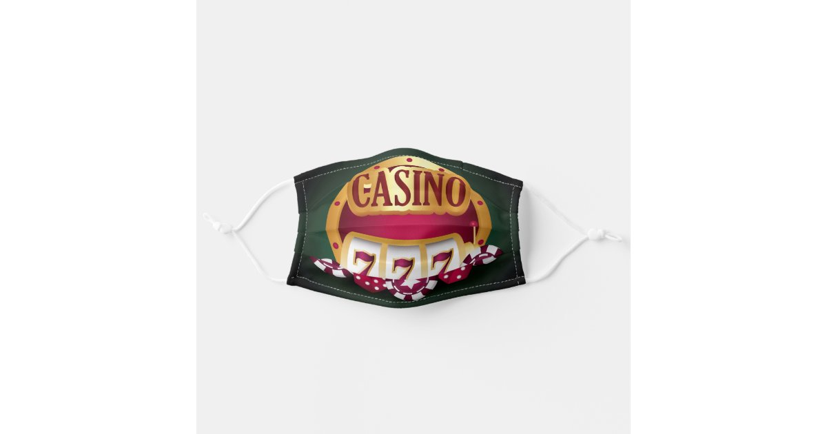CASINO Mask 777 | Zazzle