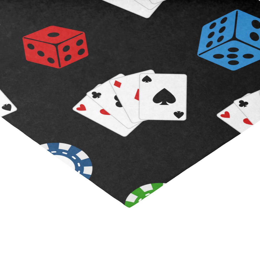 Casino party pattern Gambling tissue paper | Zazzle